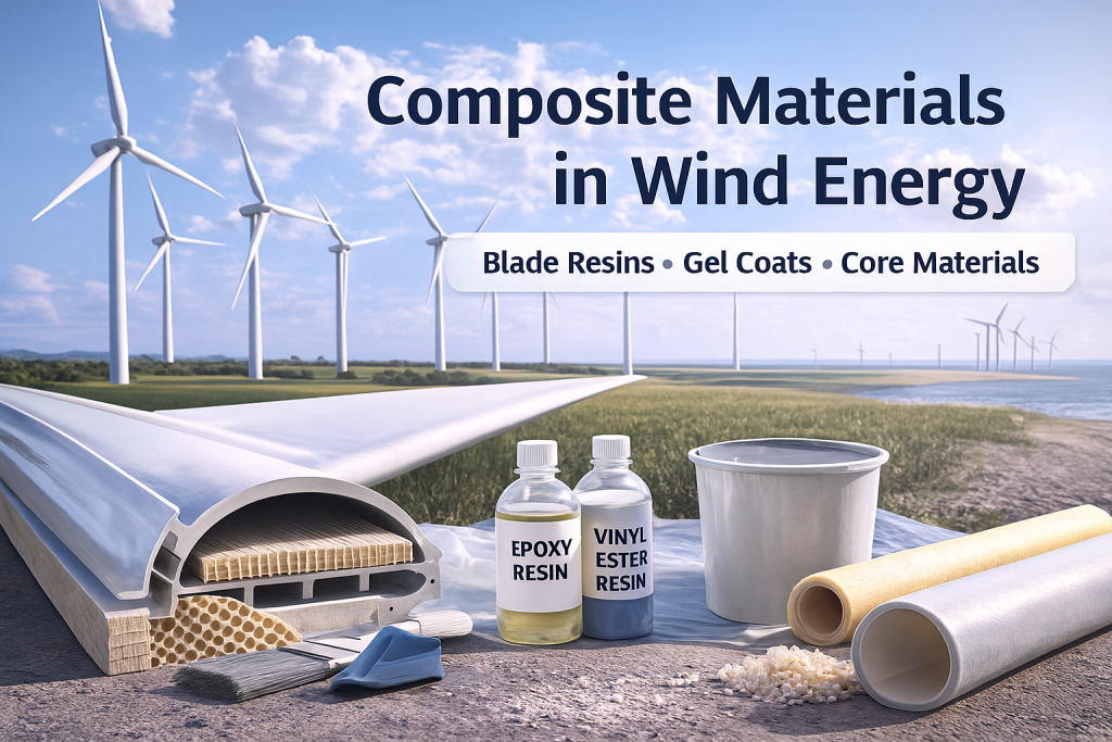 Composite Materials in Wind Energy: Blade Resins & Core Material Trends